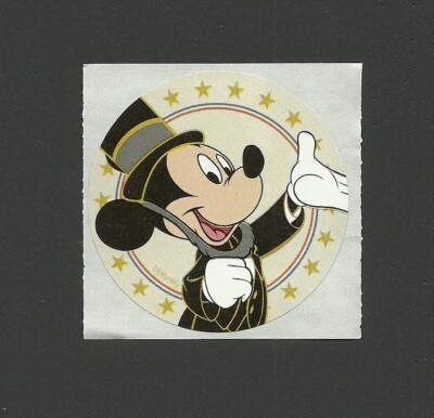 Mickey Mouse Abraham Lincoln July 4th Walt Disney World Premium Sticker ...