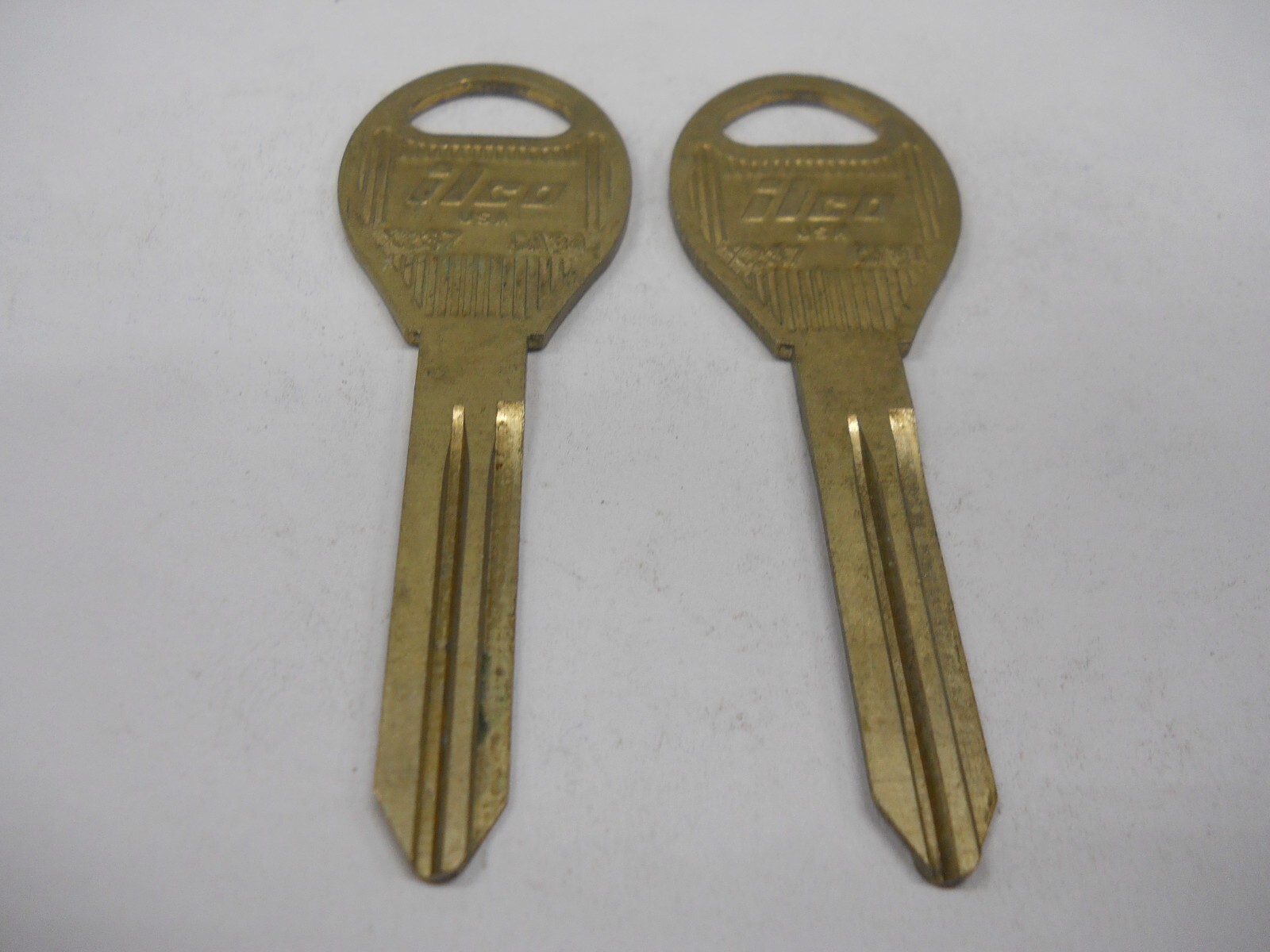Ilco X237 Key Blank Fits Nissan Infinity Suzuki DA34 GOLD ROUGH Lot of ...