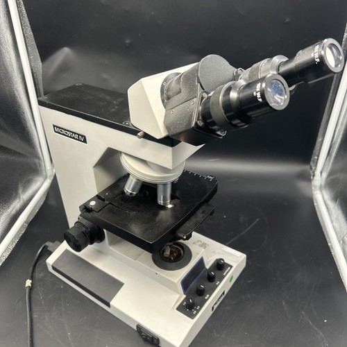 Reichert Microstar 410 IV Microscope 40/.6, 50/.80 Oil, 100, 10 | eBay
