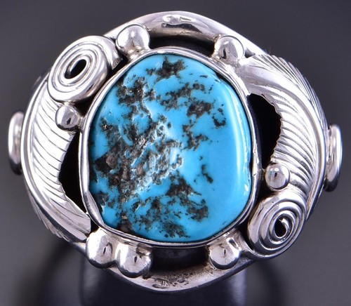 Size 13-3/4 Turquoise Men's Rings by Darrell Morgan 2J20Z | eBay