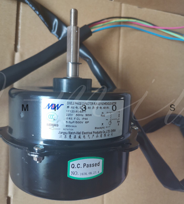 1PC Air conditioning motor YF120-90-6A11 condenser external fan motor ...