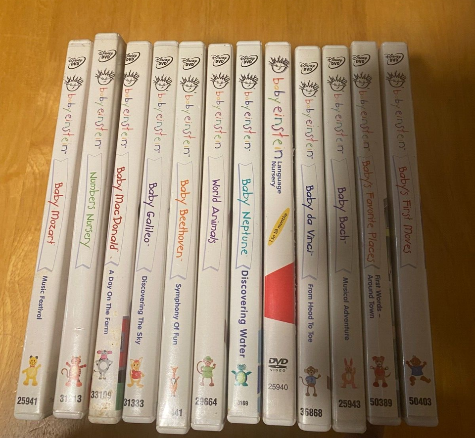 Baby Einstein DVDs Set Of 12 | eBay