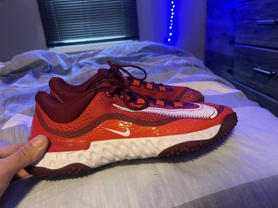 Nike Alpha Huarache Elite 4 Mens Baseball Turf Shoes Size 14 Red White ...