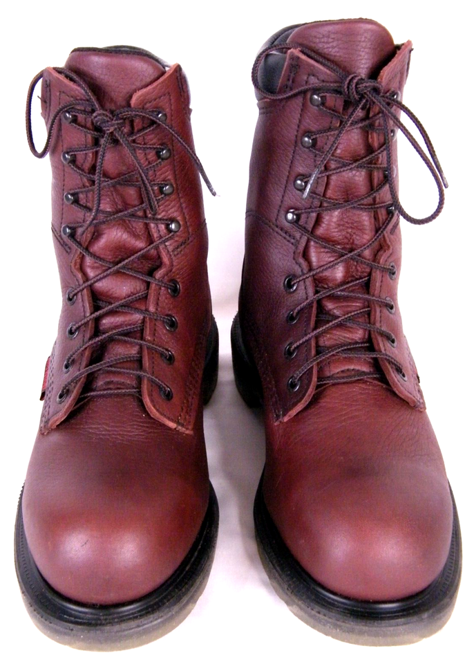 Red Wing 2408 SUPERSOLE® 2.0 Brown 8-INCH SAFETY TOE BOOTS - Men's size ...