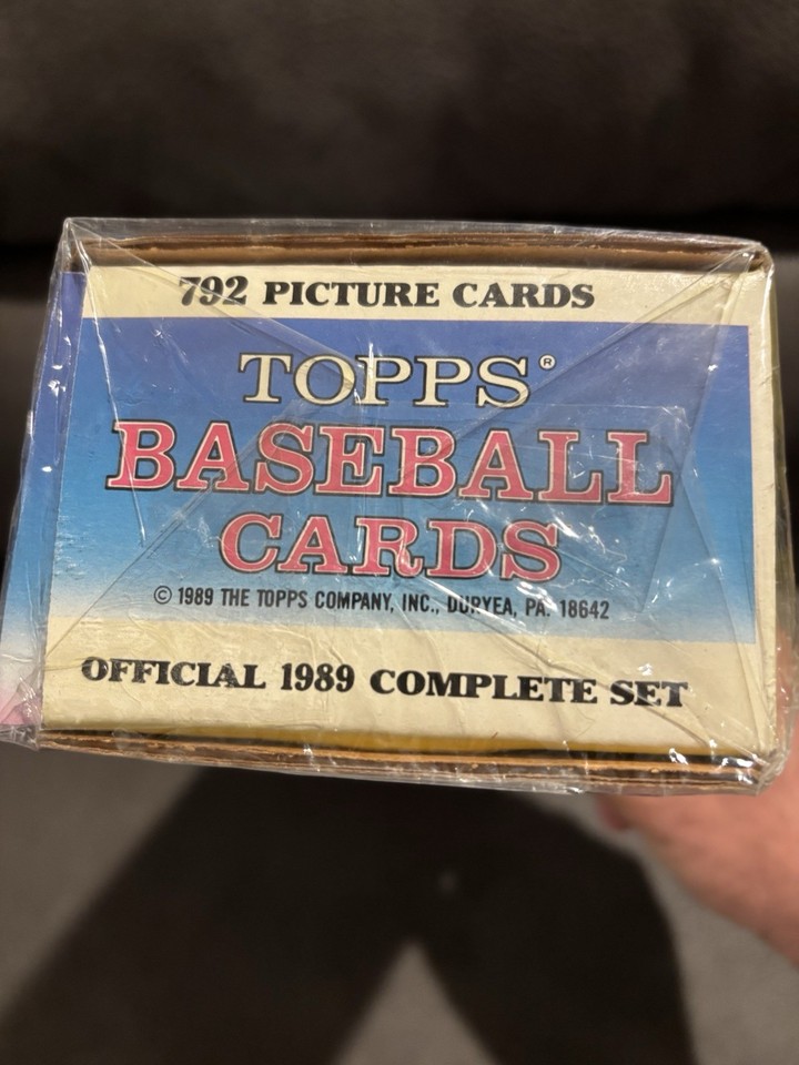 1989 Topps Baseball Complete Set - Factory Sealed | eBay
