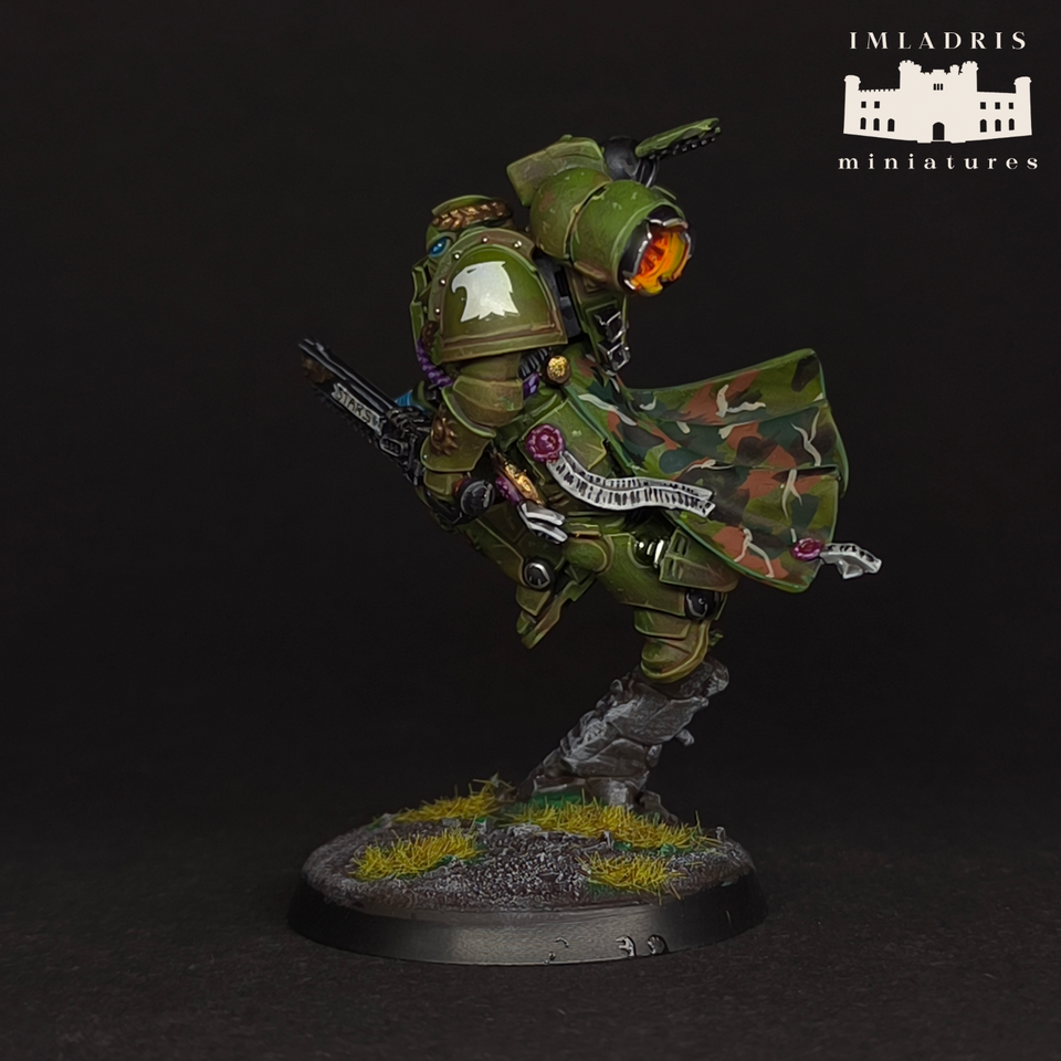 Captain with jump pack with chainsword | Raptors | Warhammer 40k ...