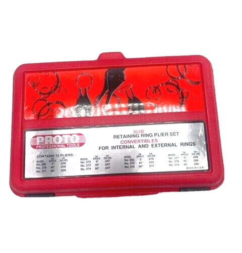 Proto J 360B 12PC Retaining Ring Pliers | eBay