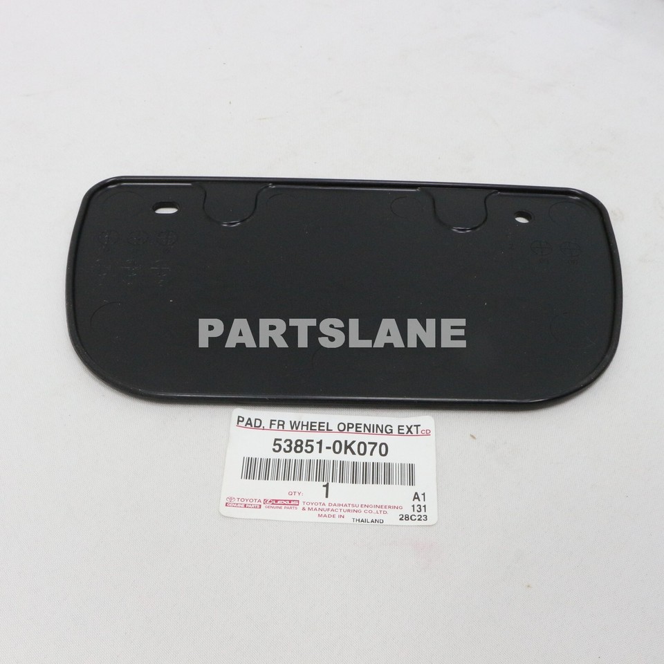 Toyota Fortuner Hilux GGN15 OEM Front Wheel Opening Extension Pad 53851 ...