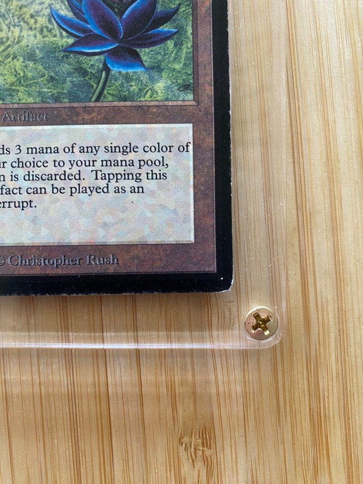 Black Lotus Beta MTG Guaranteed Authentic - "See scans" - Beauty R0 ...