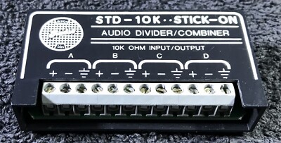 RDL STD-10K Passive Audio Divider/Combiner - 10 kΩ (STD-10K STICK-ON ...
