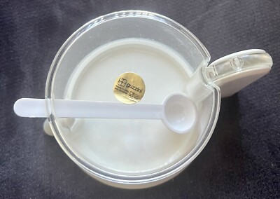 New- Multipurpose Condiment Container with Spoon By Guzzini - Durable ...