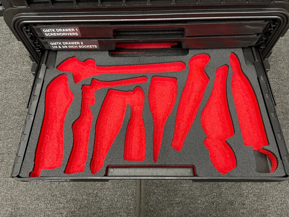 Snap-on Tools GMTK 6 Drawer All-Weather Rolling Tool Box w/ Laser Cut ...