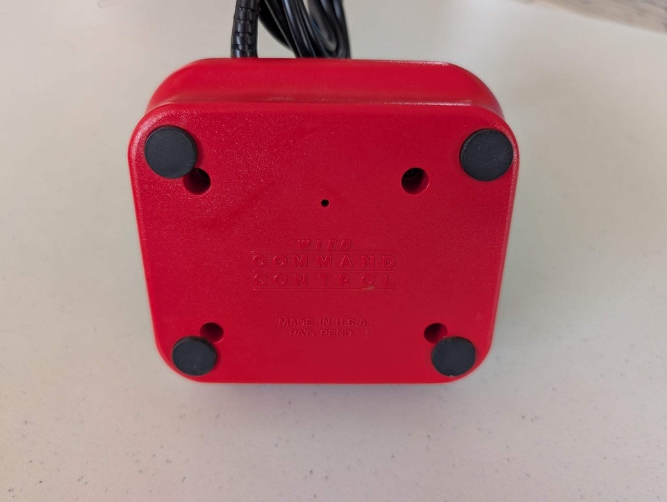 Vintage WICO Command Control Red Ball Joystick Controller Original ...
