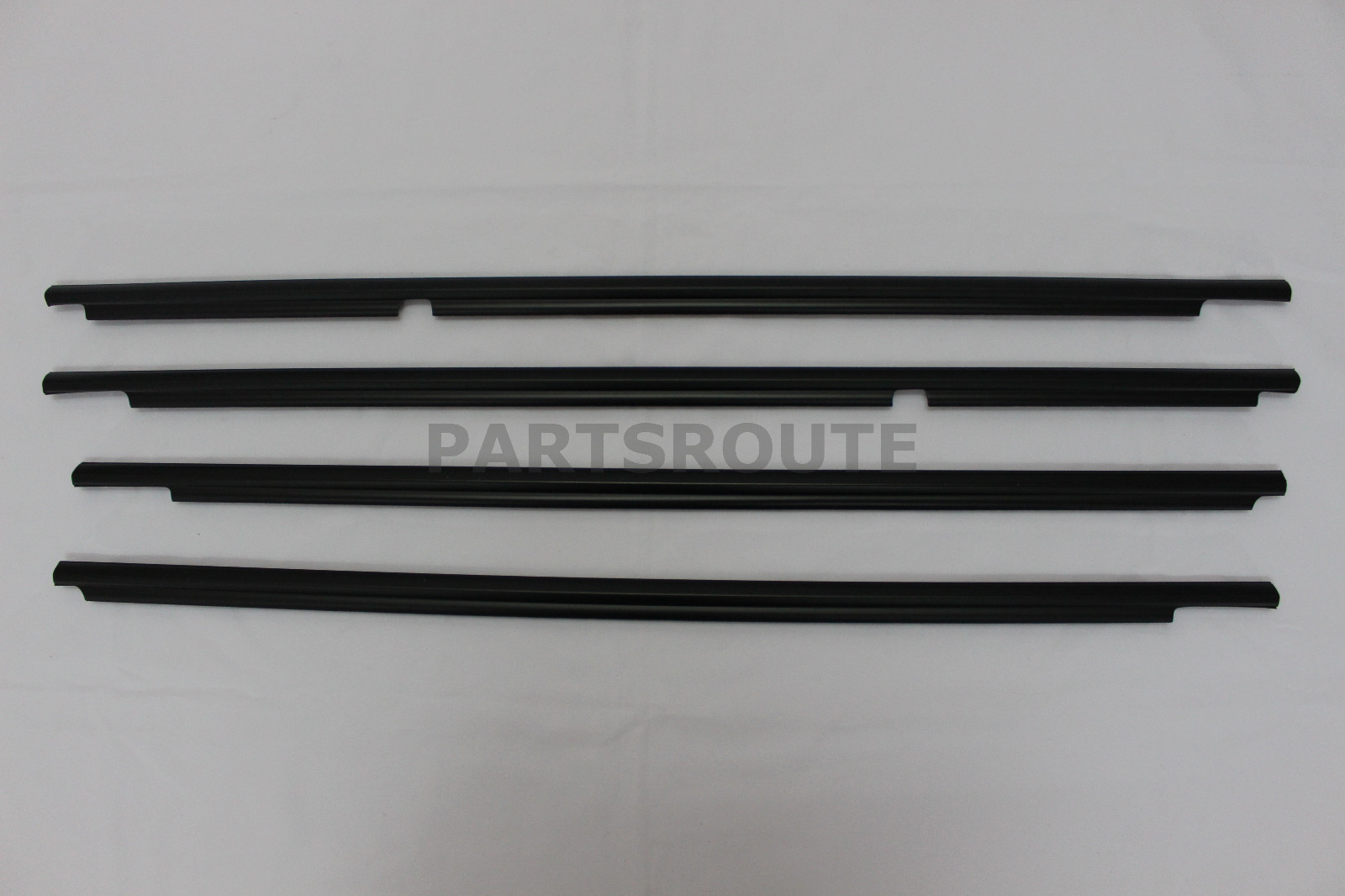 Toyota Land Cruiser Lexus LX470 OEM Front Rear Door Belt Moulding Black ...