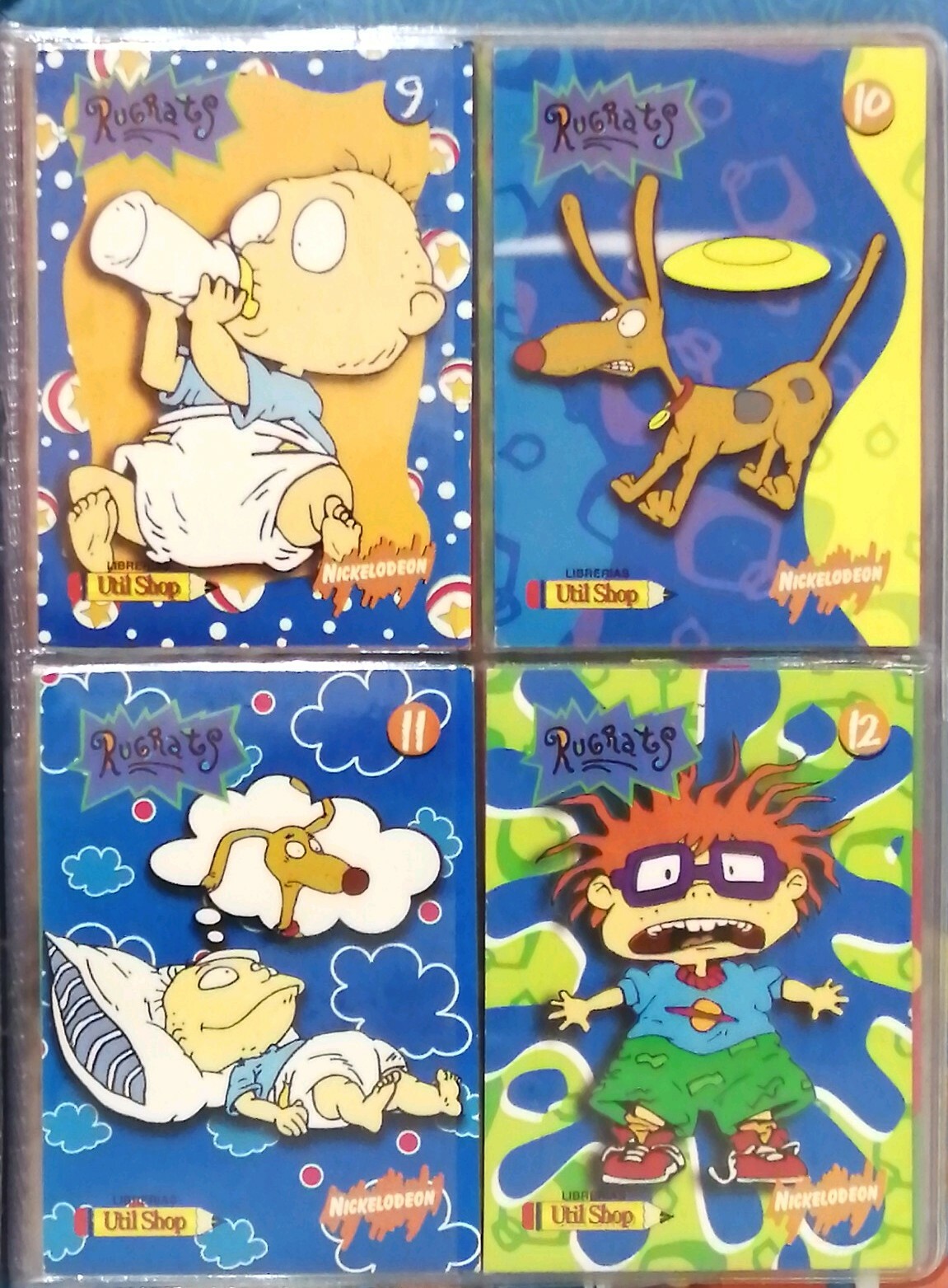 RUGRATS Complete Set Trading Cards Collector Nickelodeon PERU 1998 ...