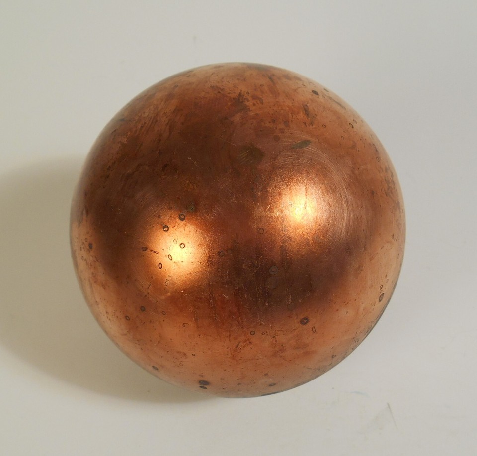 5" Diameter Copper Float Ball 1/4" Connection | eBay