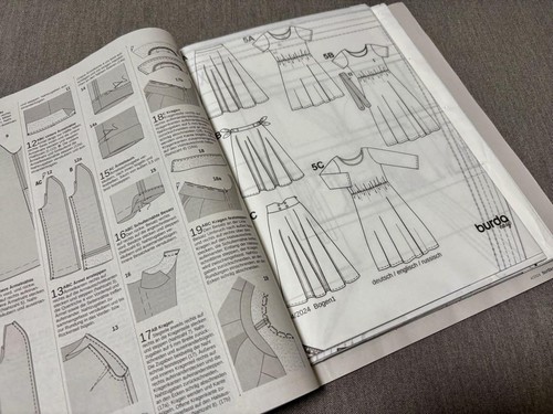 burda easy 2024 issue foreign books dressmaking book sewing patterns # ...