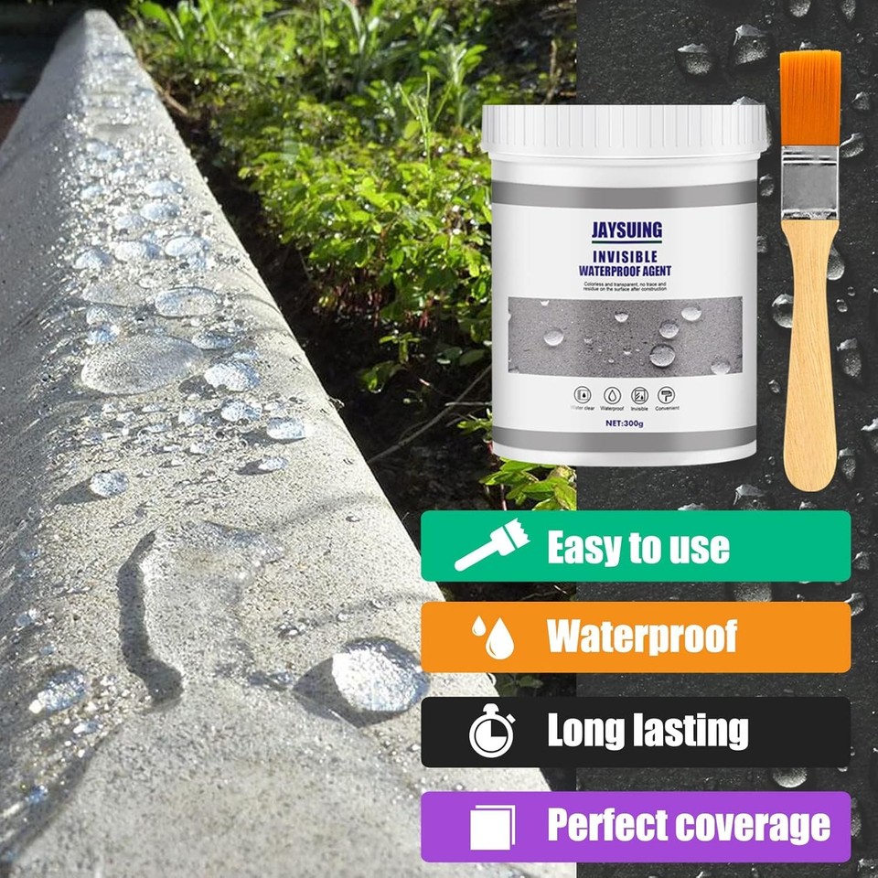 Transparent Polyurethane Waterproof Coating Agent: Clear - Waterproof ...