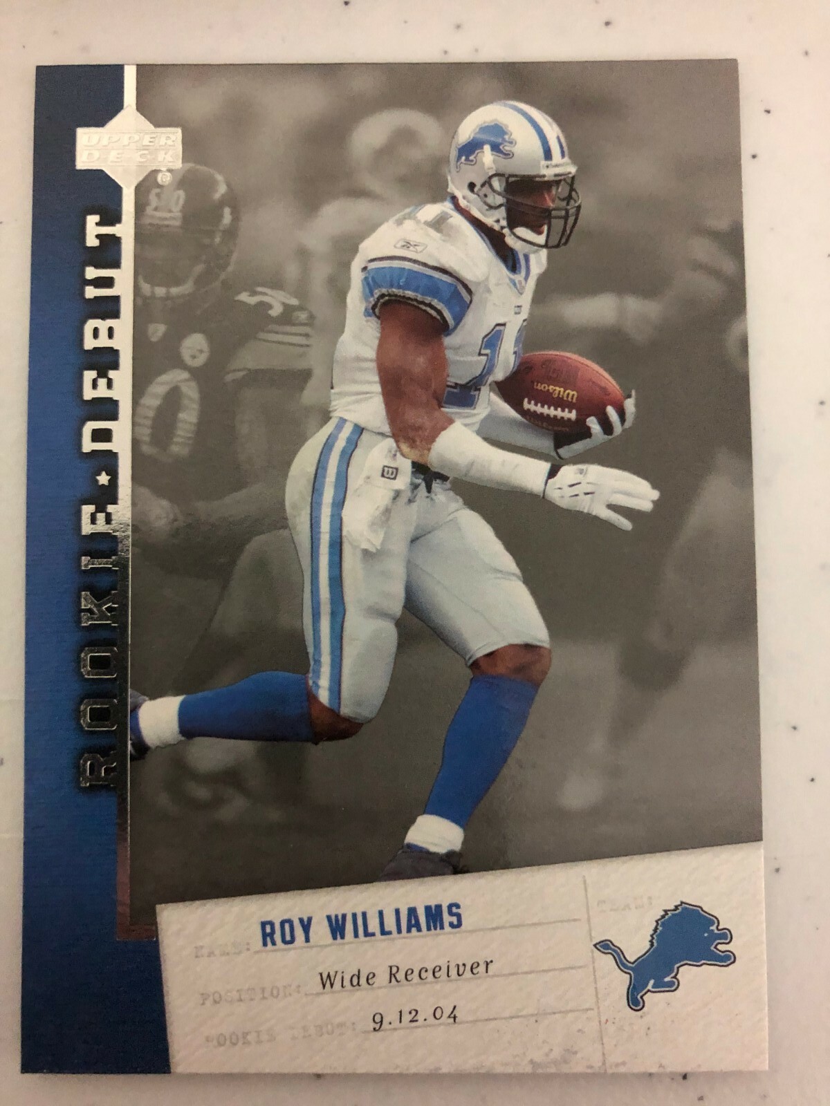 2006 Upper Deck Rookie Debut - #34 Roy Williams for sale online | eBay