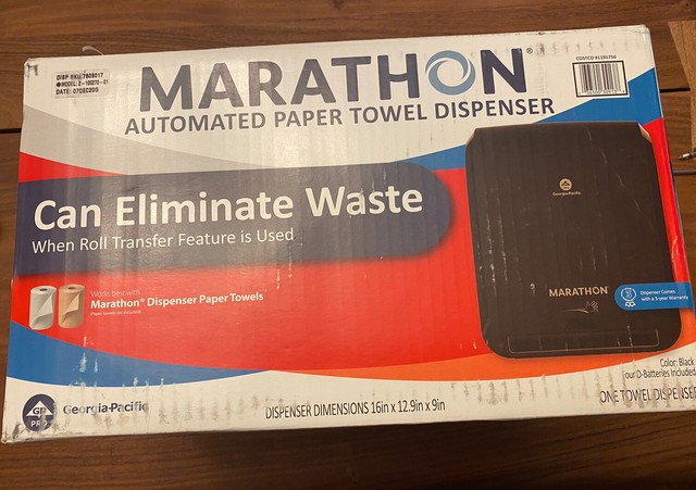 Marathon Commercial Paper Towel Dispenser Automatic Motion Activated ...