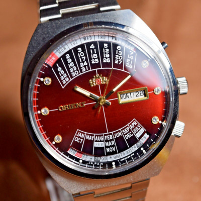 Automatic Japanese Watch Orient College Perpetual Multi Year Calendar ...