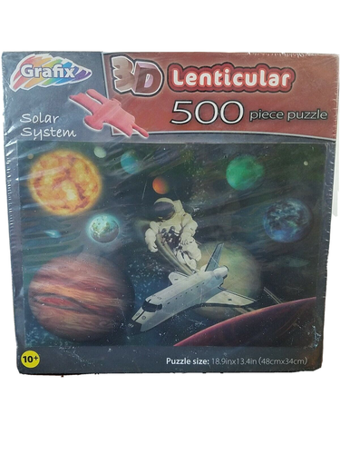 500 piece puzzle Grafix 3D Solar System 18.9" x 13.4" New | eBay