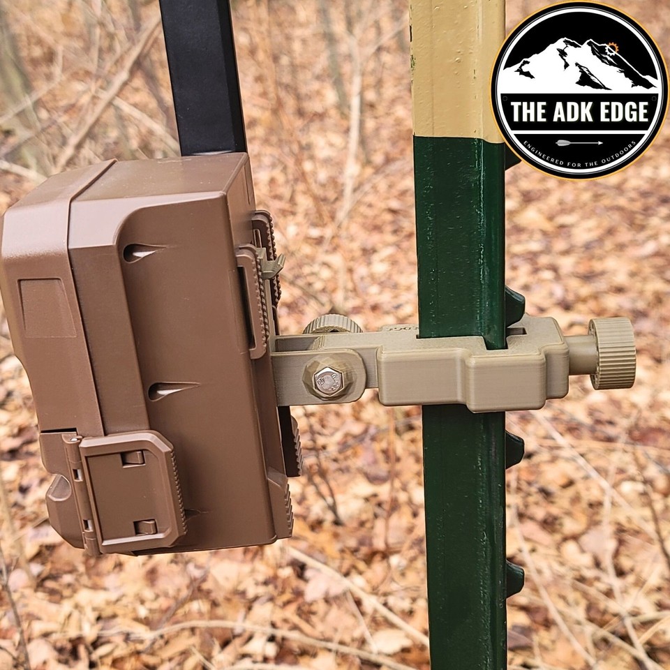 2-Pack T-Post Moultrie EDGE 2 / 3 / SOLAR Trail Camera Mount – USA-Made ...