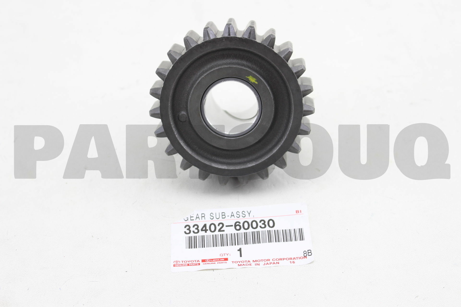3340260030 Genuine Toyota GEAR SUB-ASSY, REVERSE IDLER 33402-60030 | eBay