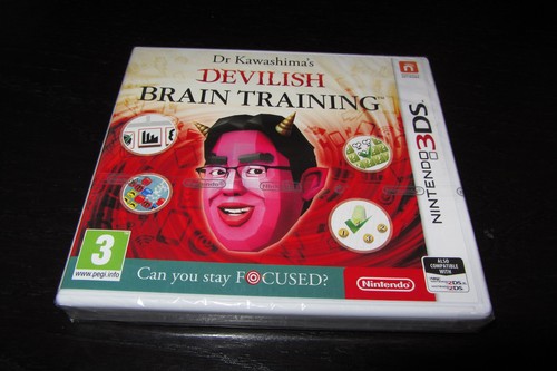 Dr. KAWASHIMAS DEVILISH BRAIN TRAINING NINTENDO 3DS NEW SEALED FREE ...