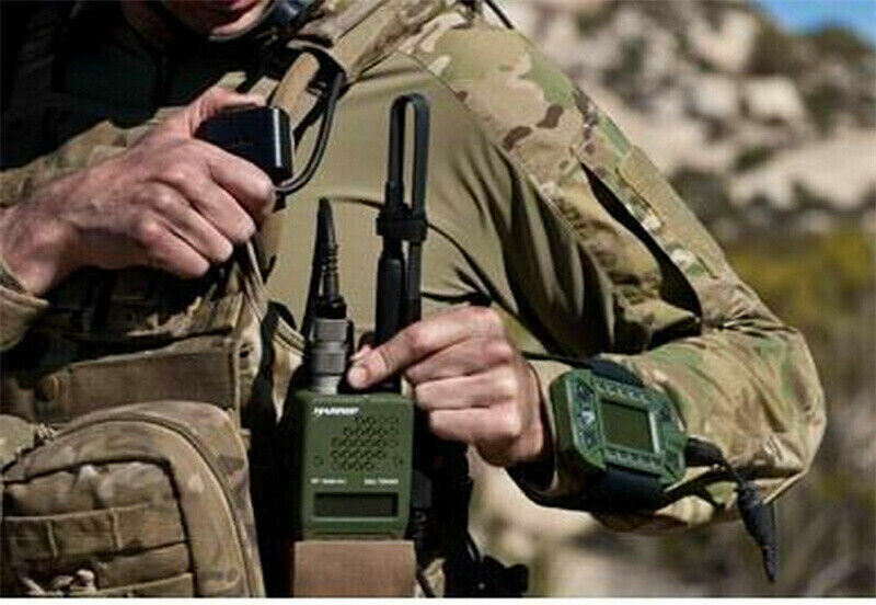 IN US TRI AN/PRC 152 Multiband 15W 12.6V Handheld MBITR Radio With KDU ...