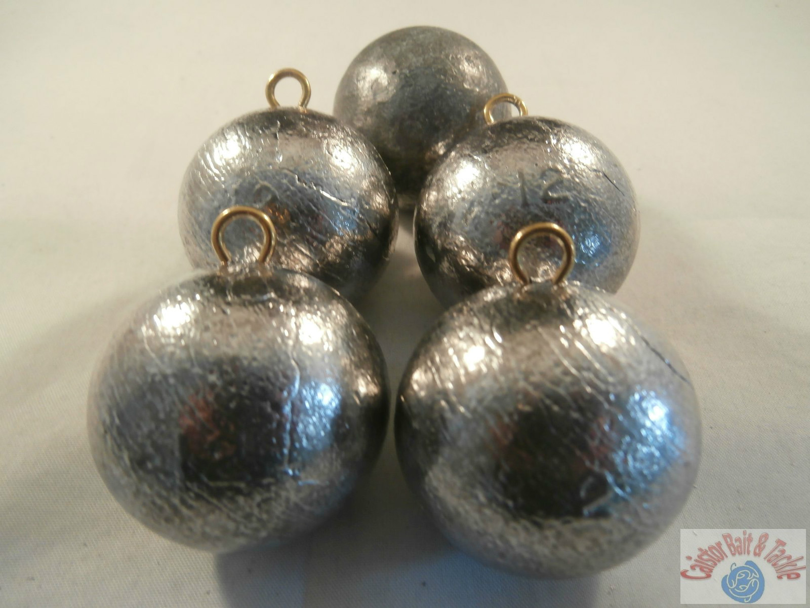 Cannon Ball Sea Weights Various lead weights, loops,eyes | eBay