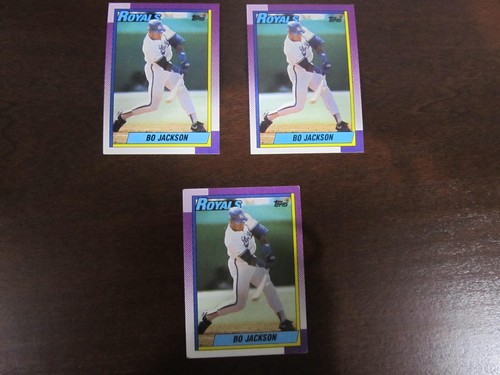 Three (3) 1990 Topps Bo Jackson #300 | eBay