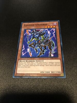 Yugioh! Exarion Universe - YS18-EN015 - Common - 1st Edition Near Mint ...