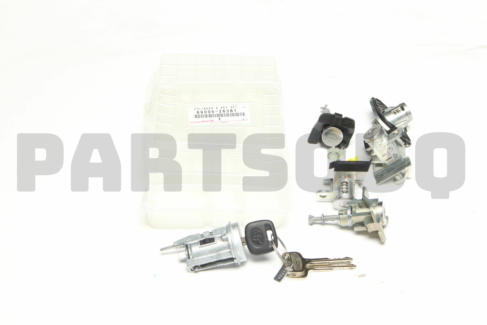 6900526381 Genuine Toyota CYLINDER SET, LOCK 69005-26381 | eBay