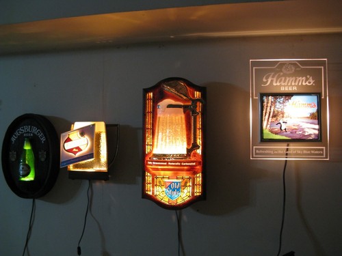 *BEST* ANTIQUE VTG 1960's FALSTAFF BEER BUBBLER BUBBLING BAR LIGHT ...