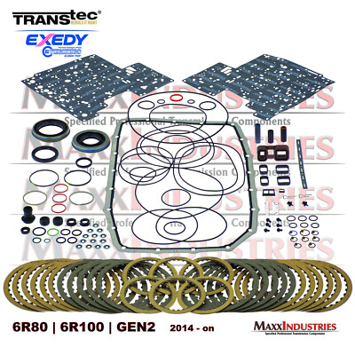 6R80 6R100 Ford Transmission Rebuild Kit Transtec 2014-up Mustang F150 ...