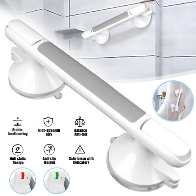 Suction Cup Bathroom Grab Rail Shower Hand Rail Mobility Aids Safety ...