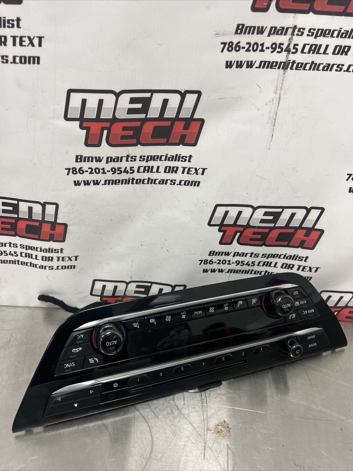 K-38 🌀OEM 18-20 BMW M550I G30 Ceramic Controls A/C CLIMATE CONTROL ...