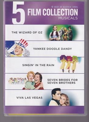 5 FILM COLLECTION - MUSICALS (DVD 5 Disc Set){Y} | eBay