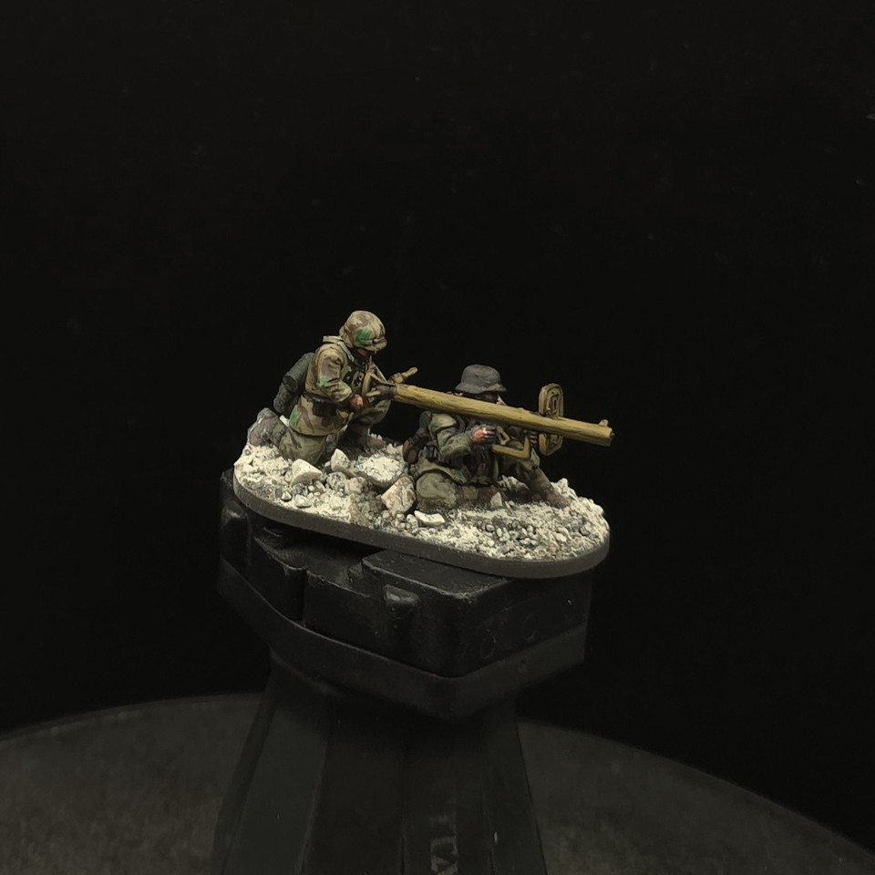 Pro Painted 28mm Bolt Action Ww2 German Late War Panzershreck Team ...