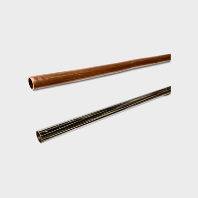 15mm Plumbing Tube Plumbing Pipe Copper or Chrome Straight Rigid Copper ...