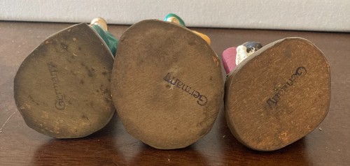 Vintage Nativity Set 11 Paper Mache Figures Cardboard Creche Putz ...