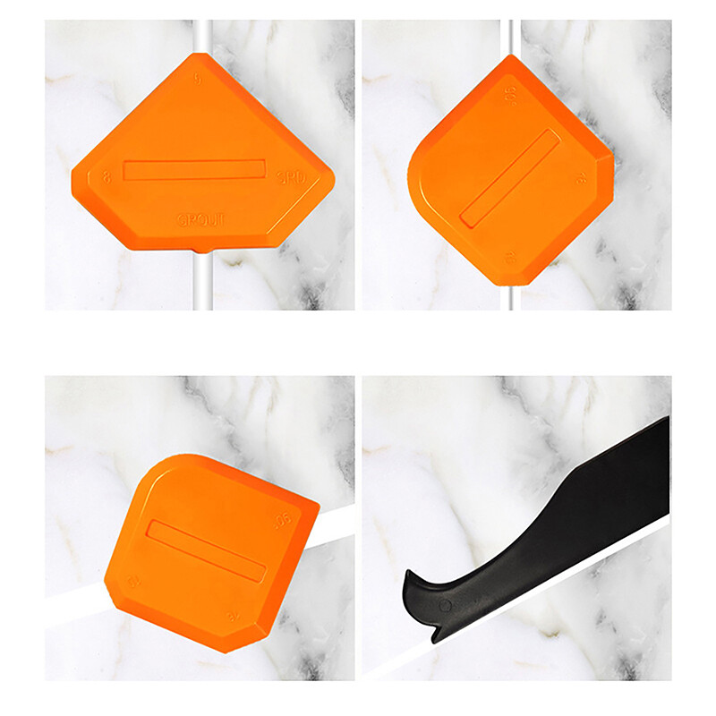 4Pcs Window Door Silicone Sealant Spreader Caulking Tool Kit Spatula ...