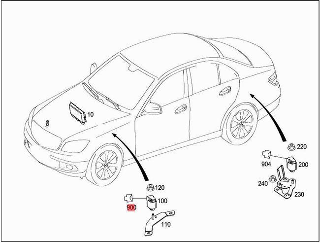 Genuine Pin Bushing Housing MERCEDES 2105402181 | eBay