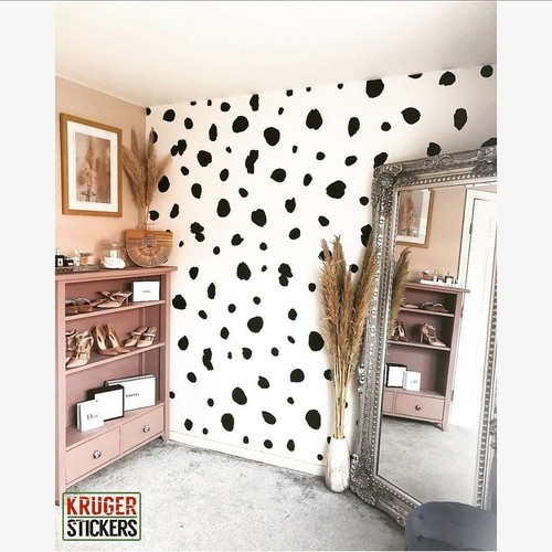 Large Dalmatian Spot Wall Stickers Patches Wall Art Vinyl Home Decor ...