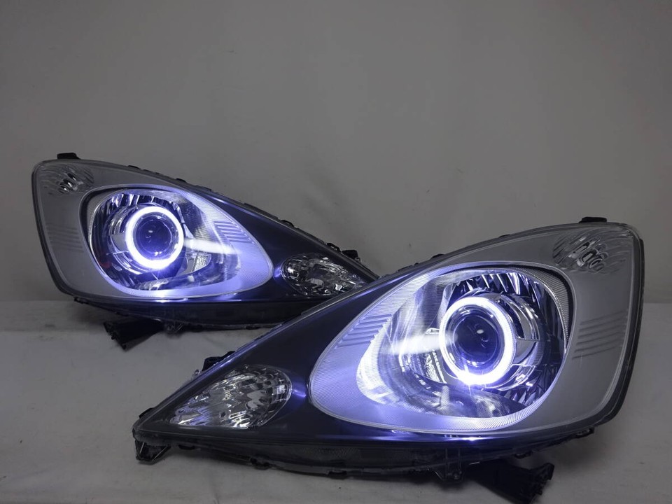 Honda Fit GE6 GE7 GE8 GE9 Headlight Mono Eye Blue Eye LED Squid Ring ...