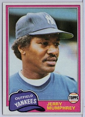 1981 Topps Traded #808 Jerry Mumphrey in EXMT Condition Yankees | eBay