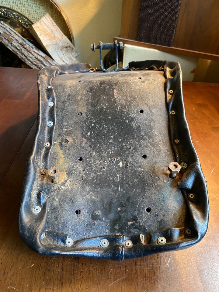 Vintage Unknown Motorcycle Seat Honda Ariel Norton BSA AJS Matchless ...