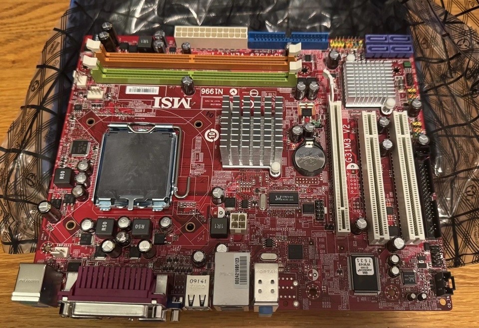 MSI G31M3-L V2 MS-7529 Socket 775 Intel G31 mATX Motherboard Legacy ...
