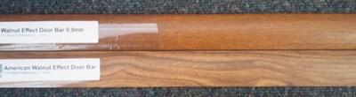 WALNUT/TEAK or AMERICAN WALNUT 0.9m Dural Multifloor Door Threshold Bar ...